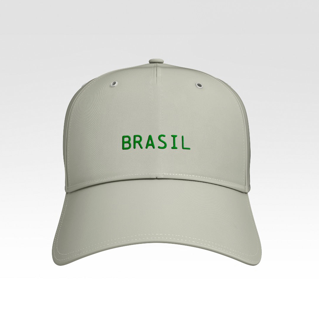 BONÉ AMERICANO EM TECIDO DE ALGODÃO BRASIL BEMGLORIA – Bemgloria